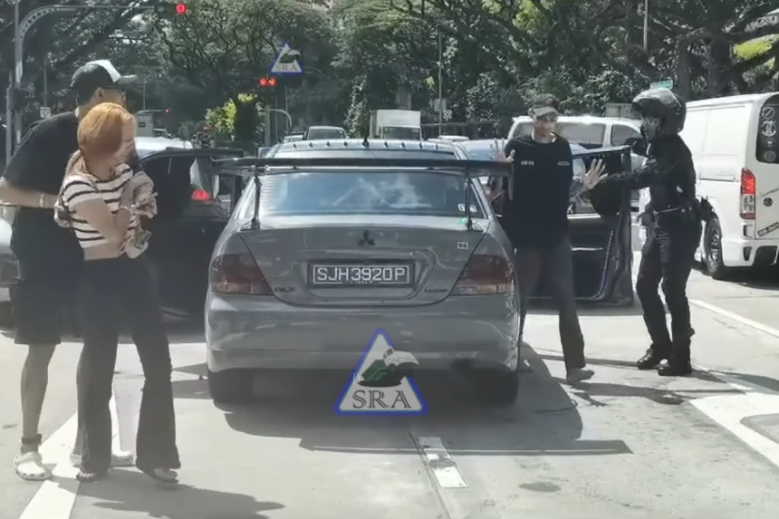 Police chase and arrest man in Aljunied, find drugs and samurai sword ...