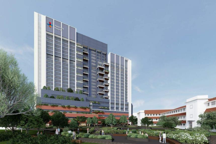 Redeveloped Alexandra Hospital to house emergency department, around ...