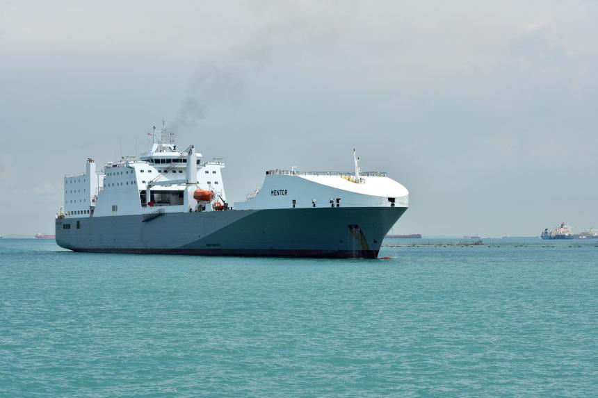 Commercially operated ship arrives to support training of RSN NSmen ...