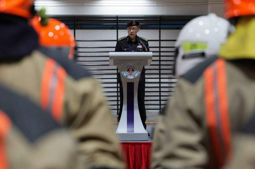 SCDF holds observance ceremony for fallen firefighter Kenneth Tay | The ...