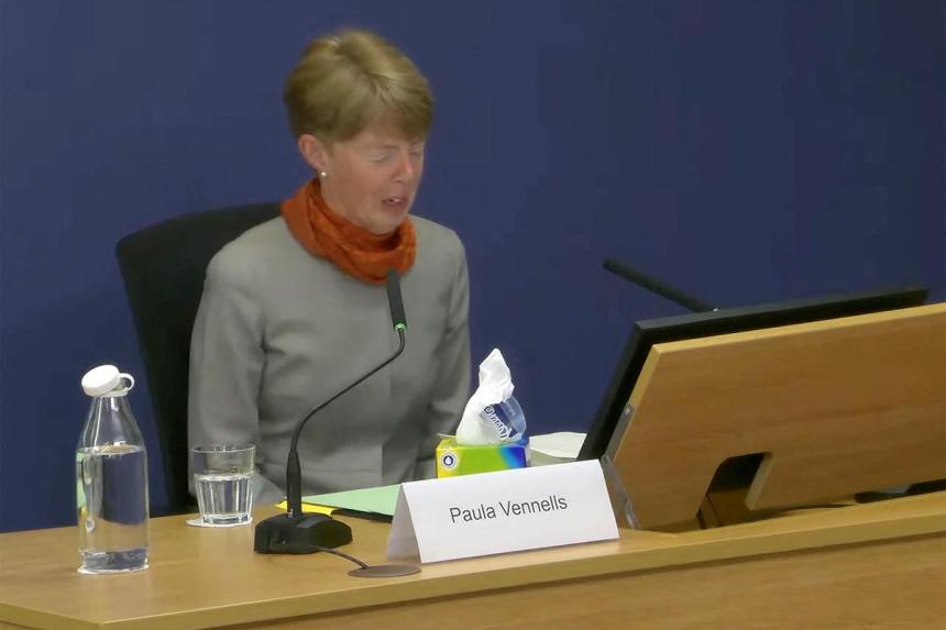 UK's ex-Post Office boss Paula Vennells says she was 'too trusting ...