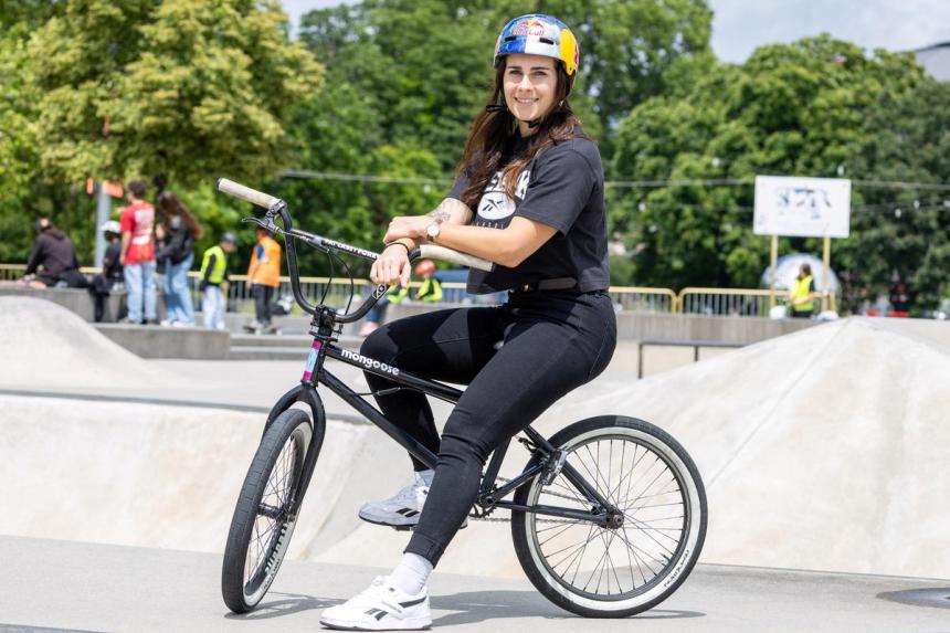 Swiss BMX rider who beat anxiety eyes second Olympic medal | The ...