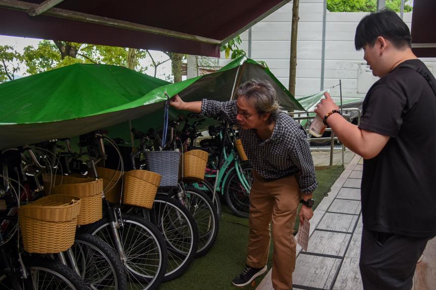 Gig Economy: Riding into the sunset at a bike-rental shop in a Punggol ...