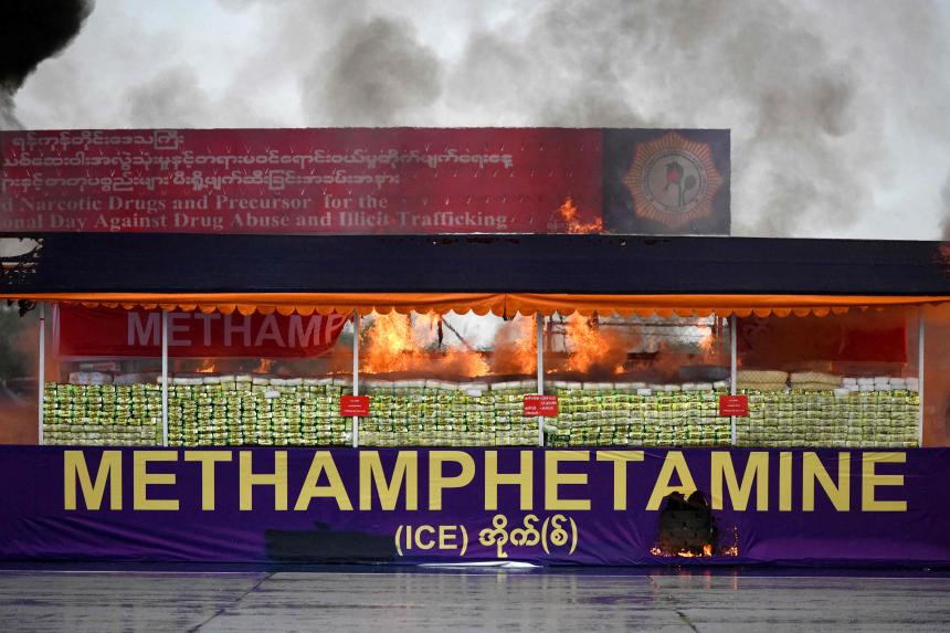 East and South-east Asia meth seizures hit record 190 tonnes in 2023 ...