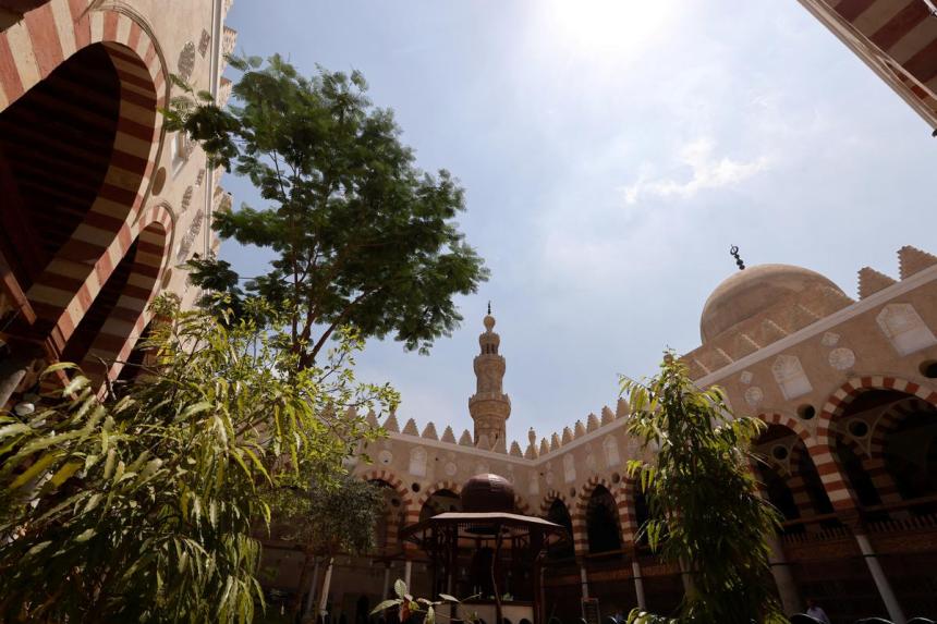 Egypt unveils renovation of 14th-century Maridani mosque | The Straits ...