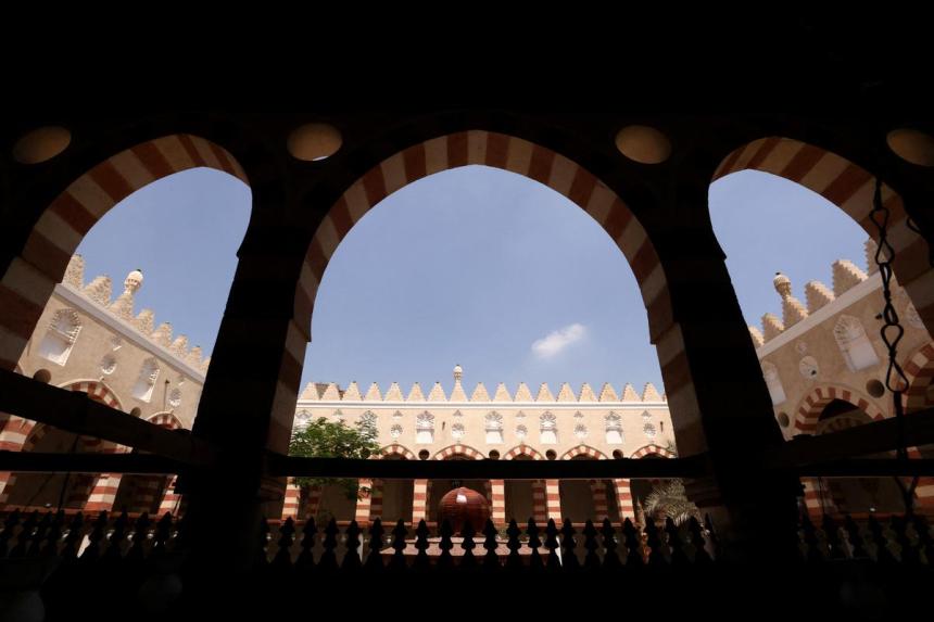 Egypt unveils renovation of 14th-century Maridani mosque | The Straits ...