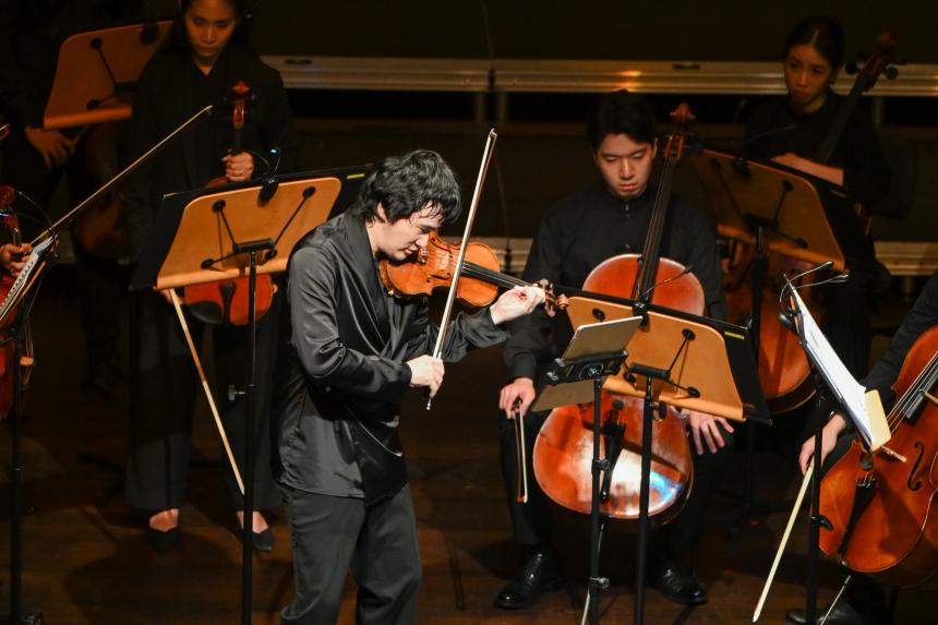 Concert review: Violinist Yang Shuxiang’s high impact playing boosts re ...