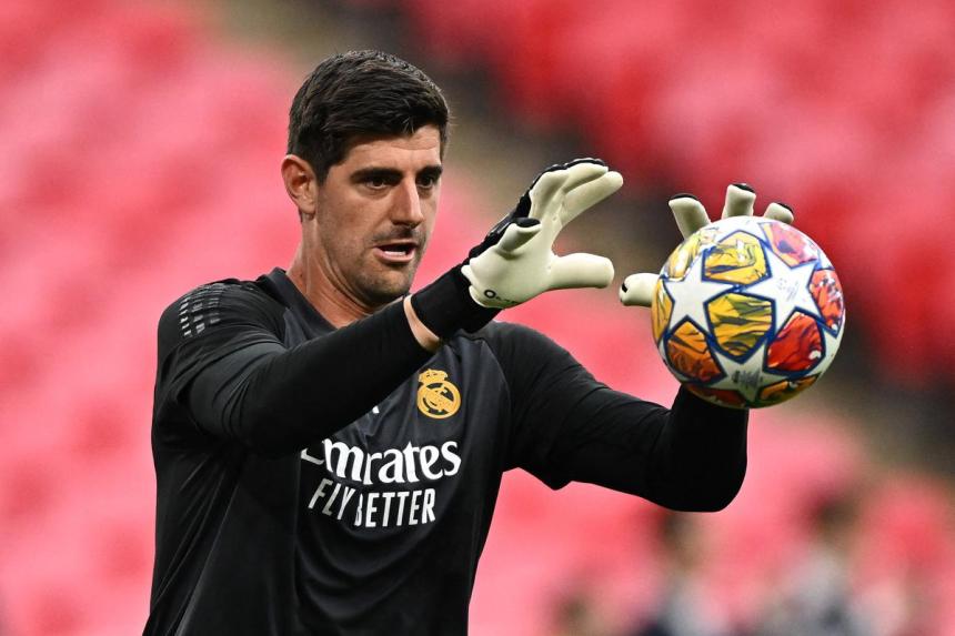 Courtois to start for Real in Champions League final, Ancelotti says | The Straits Times