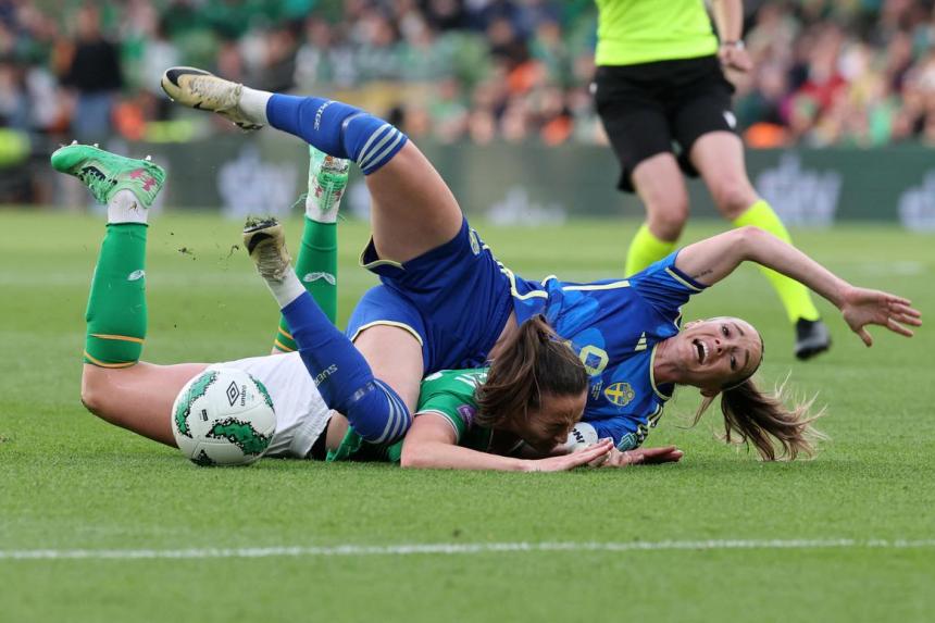 Sweden sweep to 3-0 win over Ireland in women's Euro qualifier | The ...