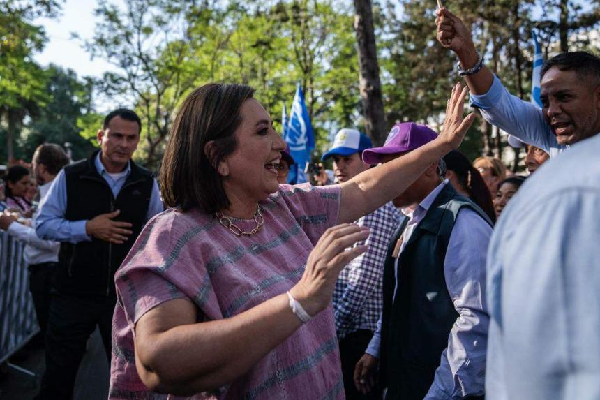 Women lead race as Mexicans vote for new president | The Straits Times