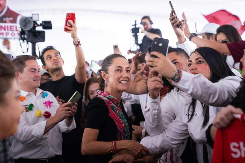 Women lead race as Mexicans vote for new president | The Straits Times