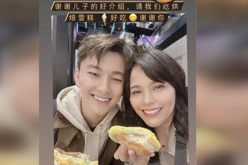 Actress Zoe Tay reunites with ‘son’ Edwin Goh in Sydney | The Straits Times