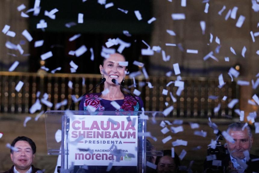 Historic win gives Mexico's Sheinbaum a landslide, spooks markets | The ...
