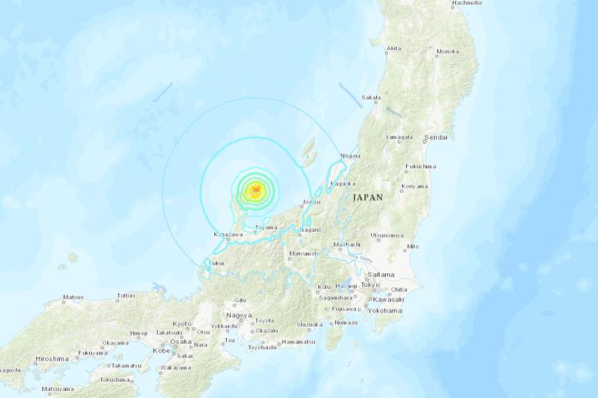 5.9-magnitude earthquake hits central Japan, no tsunami warning | The ...
