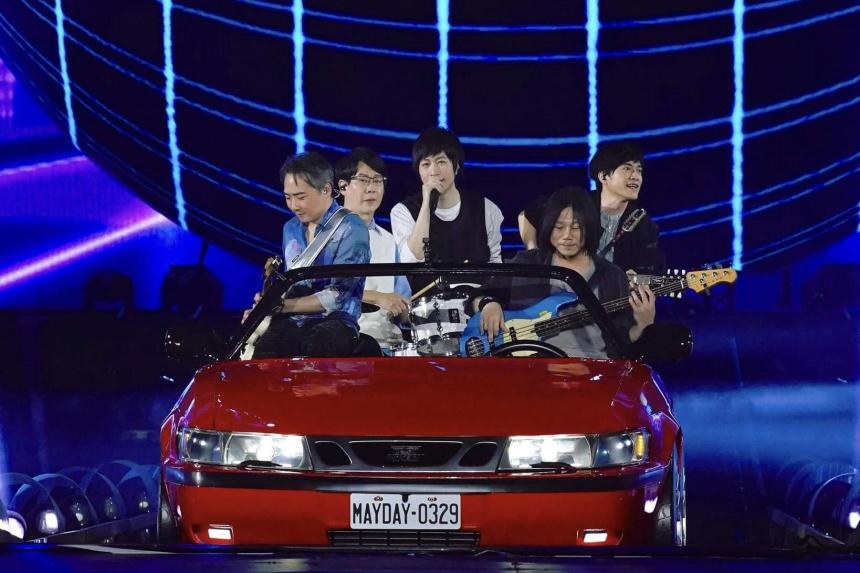 Taiwanese rock band Mayday returning to National Stadium in January ...