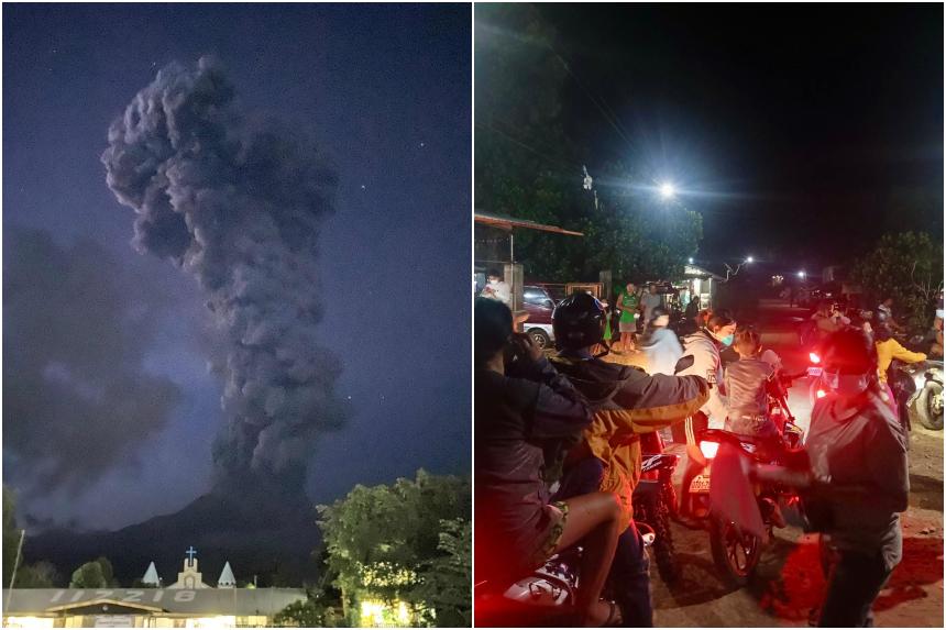 Philippine officials order evacuation, urge caution after volcano ...
