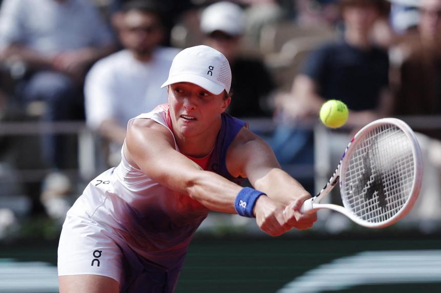 Iga Swiatek overwhelms Coco Gauff to reach third straight French Open final | The Straits Times