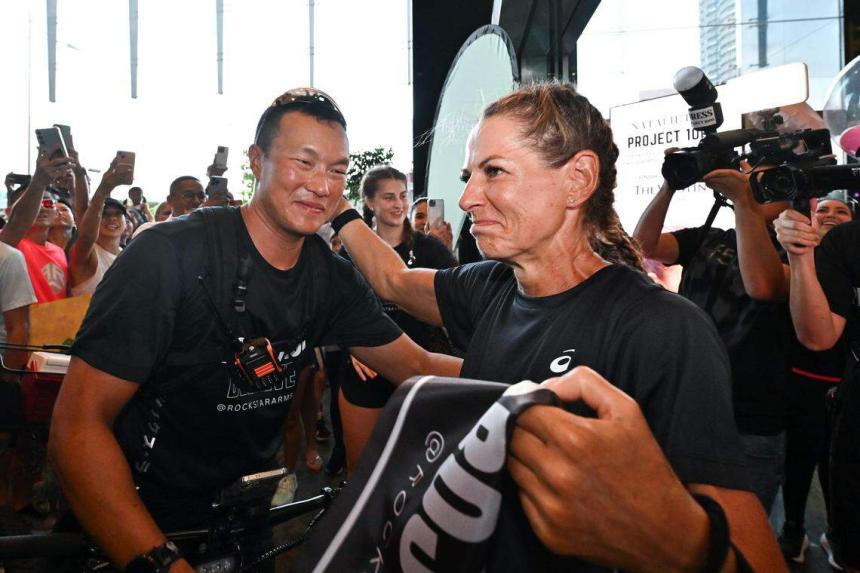 Ultramarathoner Natalie Dau claims Singapore record with 1,000km ...