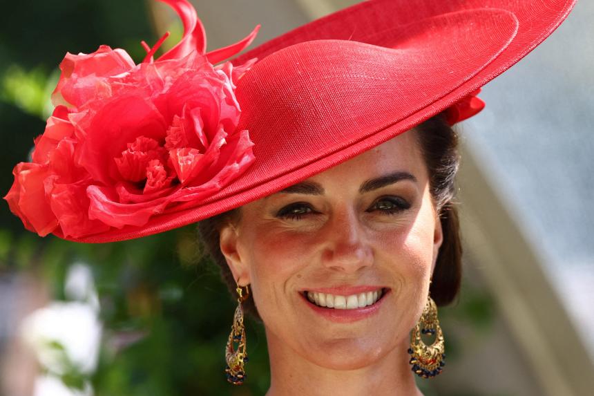 Britain’s Princess Kate apologises for missing parade, hopes to be back ...