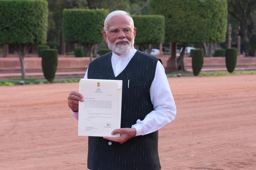 India’s Modi to take oath of office alongside coalition allies | The ...