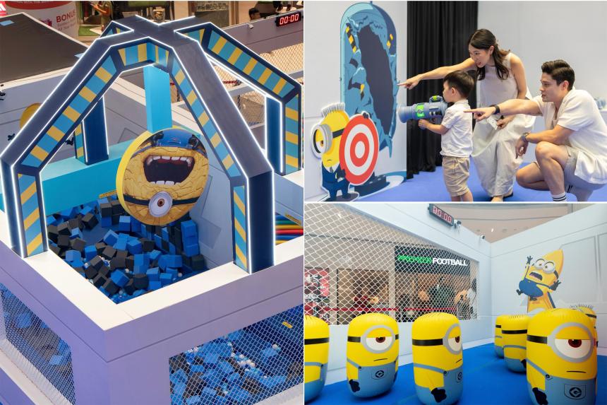 Fun With Kids: Despicable Me 4-themed play zones, fishing workshop ...