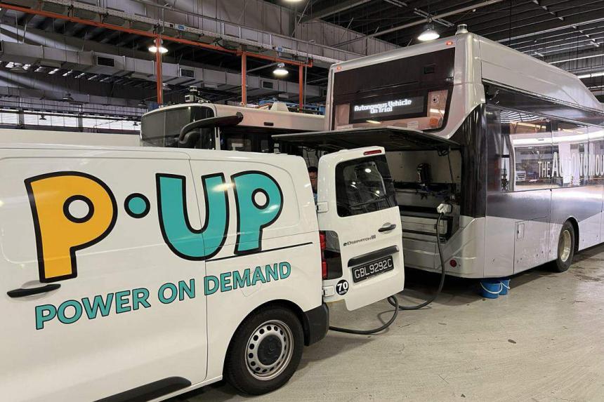 Two S’pore firms to test mobile charging service for electric vehicles ...