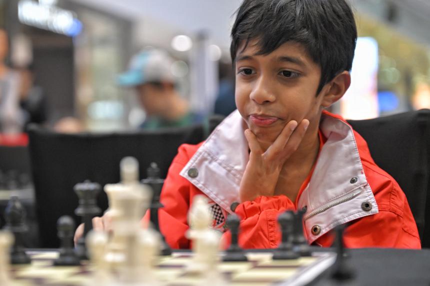 Ashwath Kaushik, 8, wants to be among world’s youngest chess grandmasters | The Straits Times