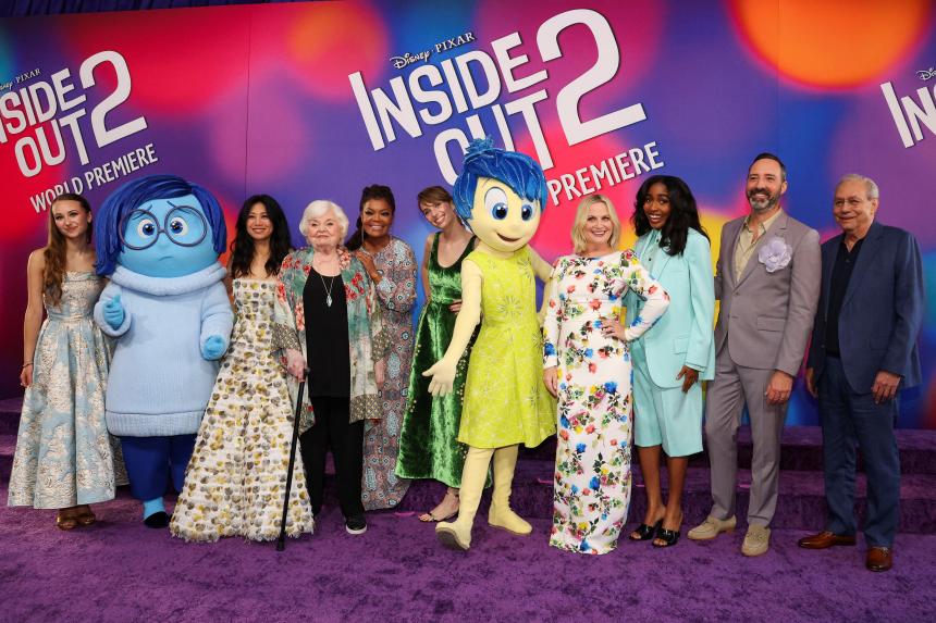 Inside Out 2 smashes global box-office record for animated film with ...