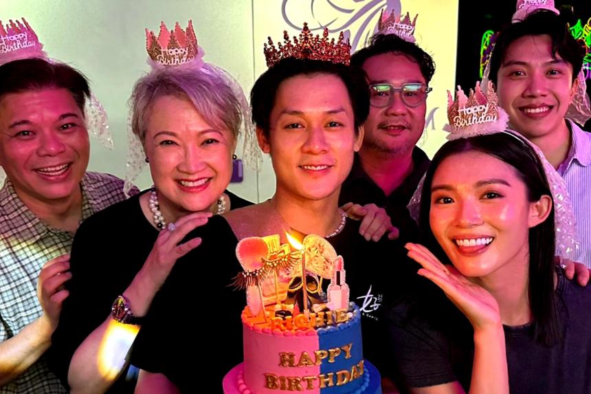 Actor Richie Koh celebrates birthday as A Good Child wraps up filming ...
