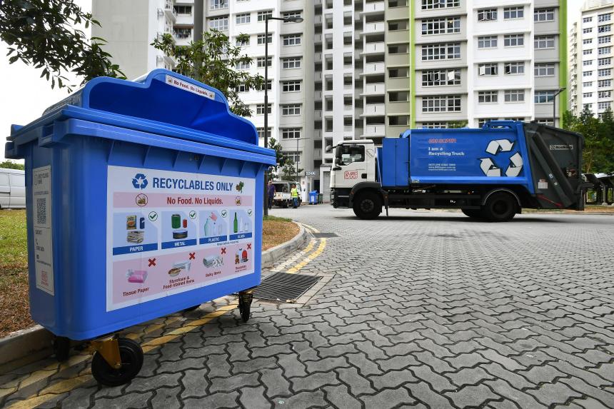Singapore’s domestic recycling rate stalls at 12%, the lowest in over a ...