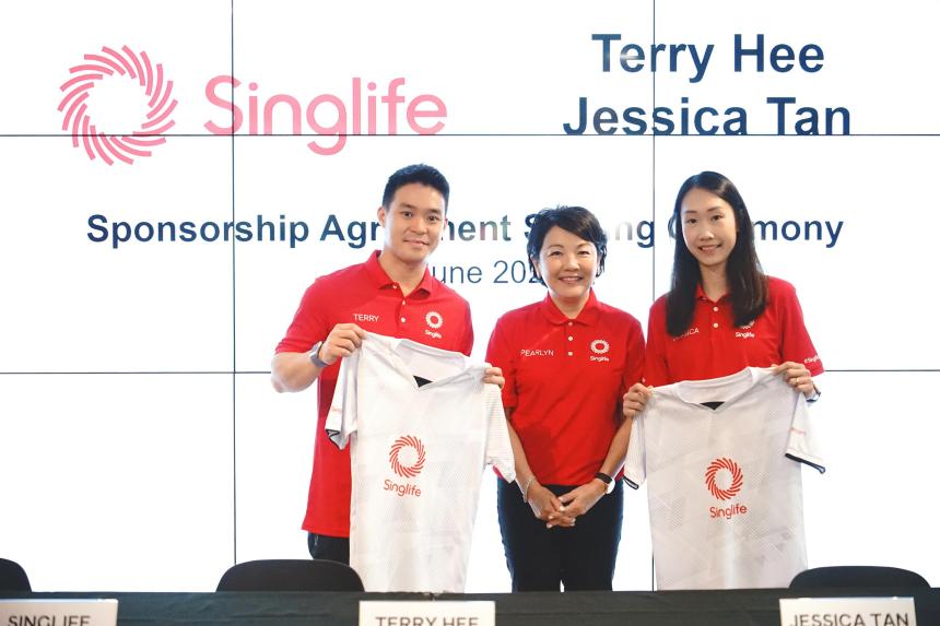 Olympic-bound Terry Hee and Jessica Tan well-served by sponsorship deal with Singlife | The ...