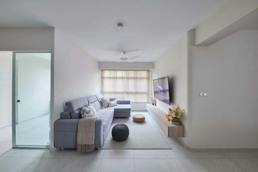 The Chic Home: Young family’s practical BTO unit focuses on function ...