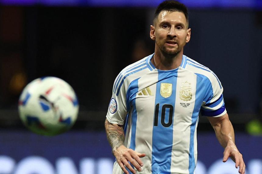 Messi sets all-time record for Copa America appearances | The Straits Times