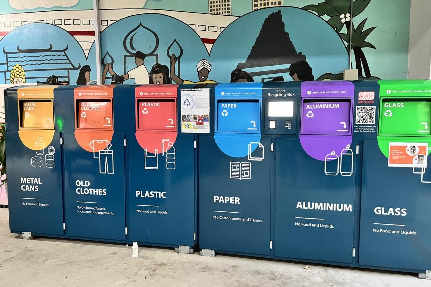 Smart recycling boxes for another 83 locations in Singapore by 2025 ...