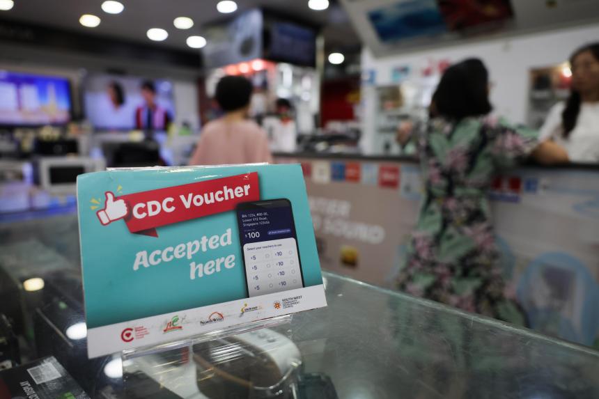 Singaporean households can now redeem $300 CDC vouchers | The Straits Times