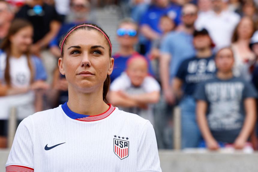 Alex Morgan omitted from US women’s football squad for Paris Olympics ...