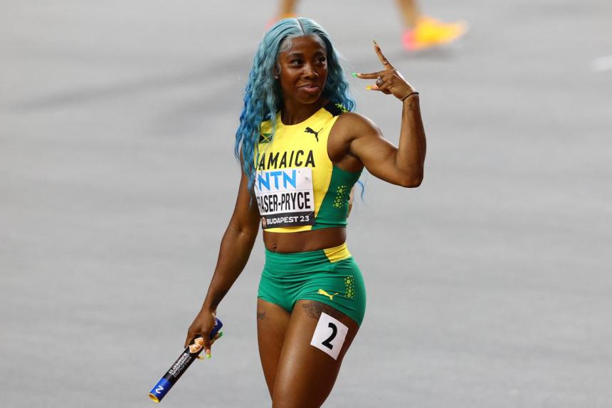 Jamaican sprinters sound warning for rivals ahead of Paris | The Straits Times