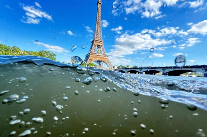 River Seine in Paris unfit for swimming one month before Olympics ...