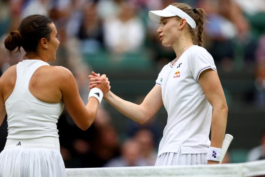 Former champ Elena Rybakina eases into Wimbledon second round | The ...