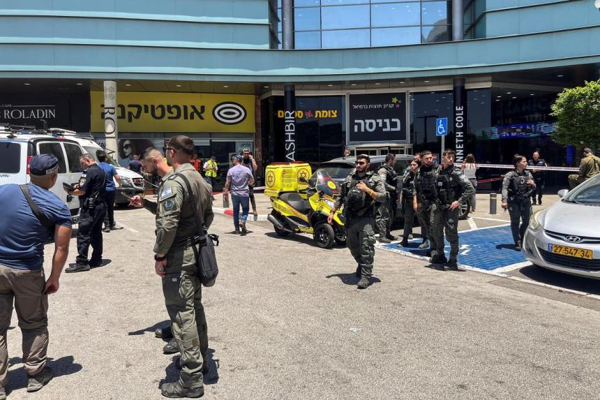 Two people wounded in attack in Israeli mall, police say | The Straits ...