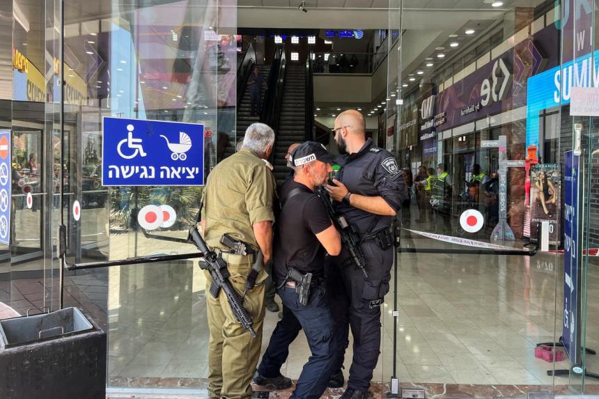 Two people wounded in attack in Israeli mall, police say | The Straits ...
