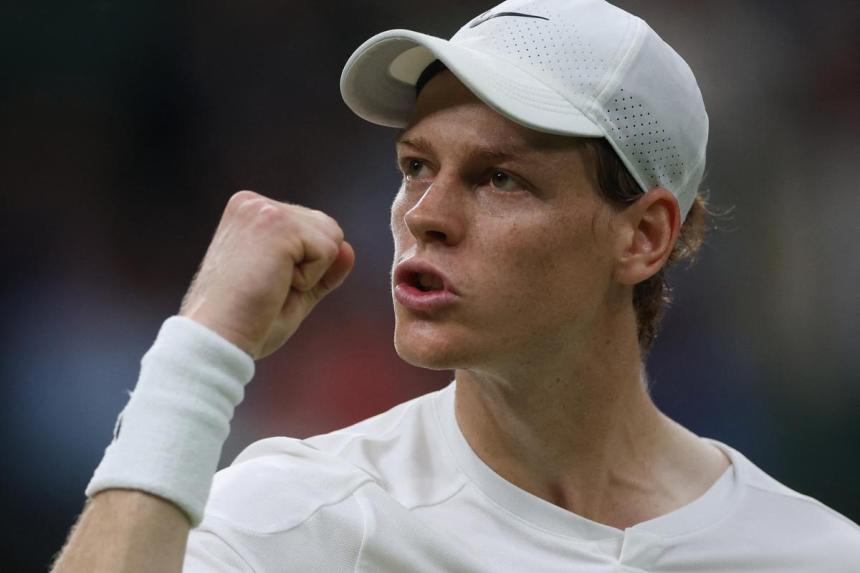 Jannik Sinner holds off Matteo Berrettini to reach third round at Wimbledon | The Straits Times