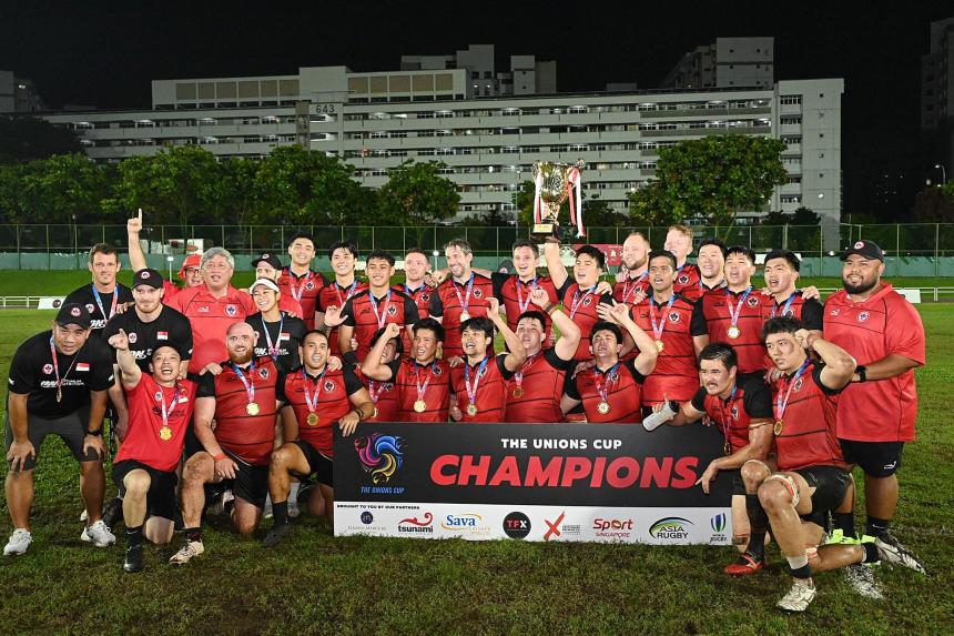 Singapore men’s rugby team clinch inaugural Unions Cup | The Straits Times