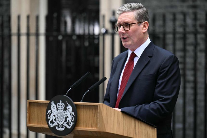 New UK PM Starmer begins ‘rebuild’ after landslide election win | The ...