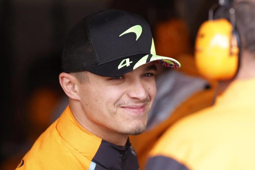 Norris leads McLaren one-two in Silverstone practice | The Straits Times