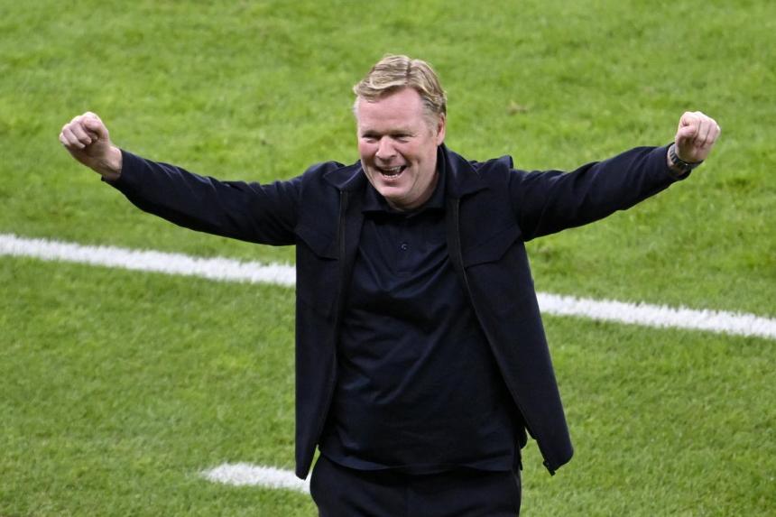 Dutch showed heart, Koeman says | The Straits Times
