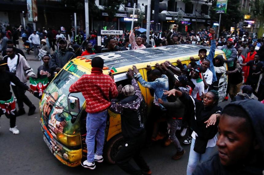 Kenyans hold concert to remember those killed in protests | The Straits ...