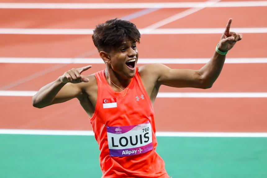 Singapore sprinter Marc Louis aims to rewrite 100m national record on ...