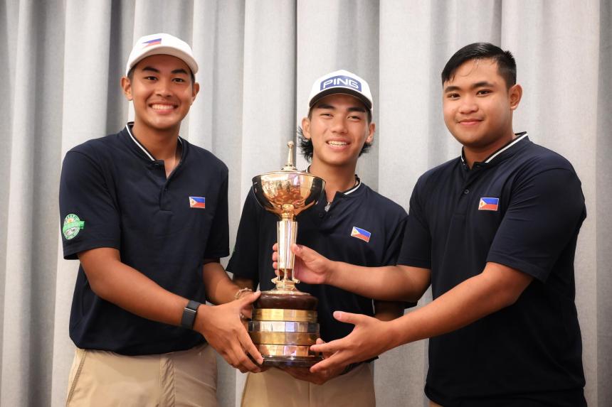 Filipino Enrique Dimayuga wins Putra Cup double at SEA Amateur Golf ...