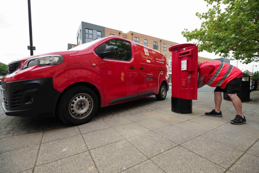 First King Charles red post box unveiled | The Straits Times